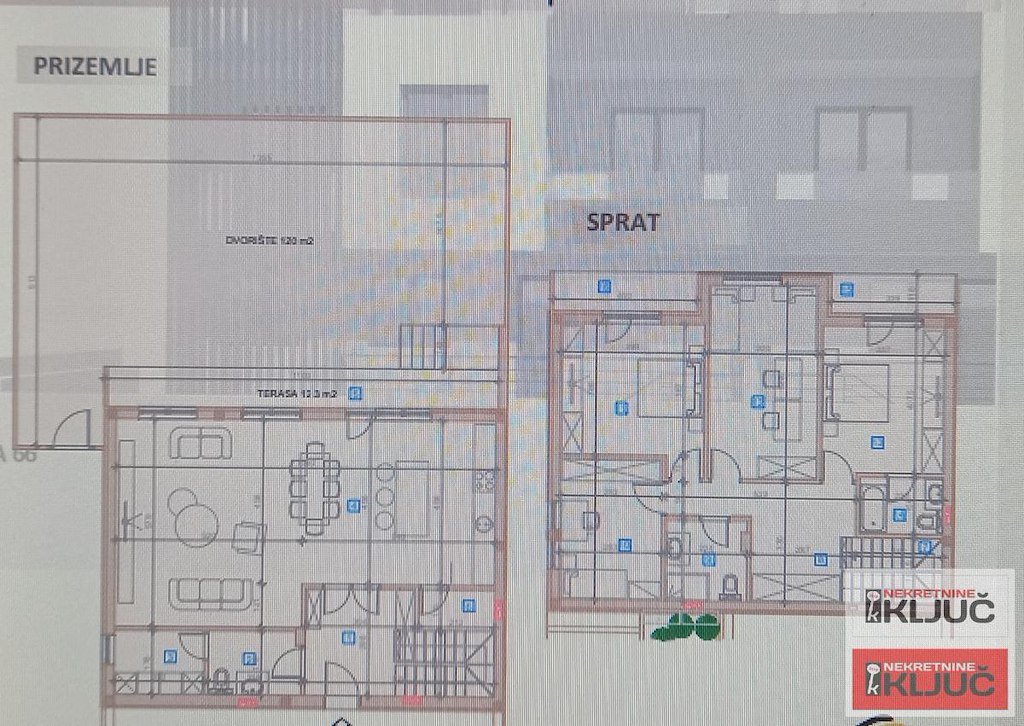 ADAMOVICEVO NASELJE, Lux vila, 175m2+ Dvorište 120m2