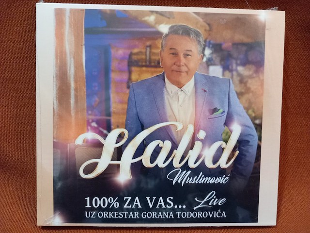 Halid Muslimovic - 100% Za Vas Live (u celofanu)