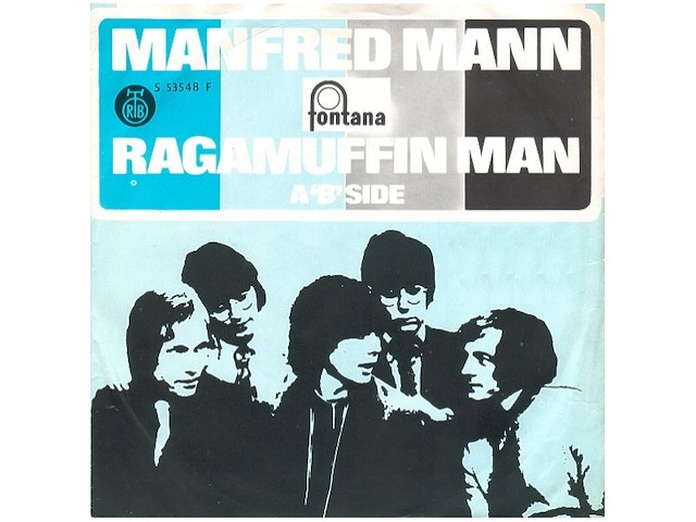 Manfred Mann – Ragamuffin Man / A `B` Side 	 Vinyl, 7`,