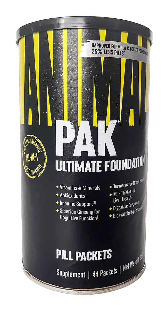 Animal Pak Ultimate Foundation (44 pak.)