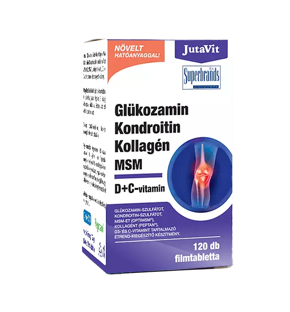 Glucosamine Chondroitin Collagen MSM Vitamin D+C (120 tab.)