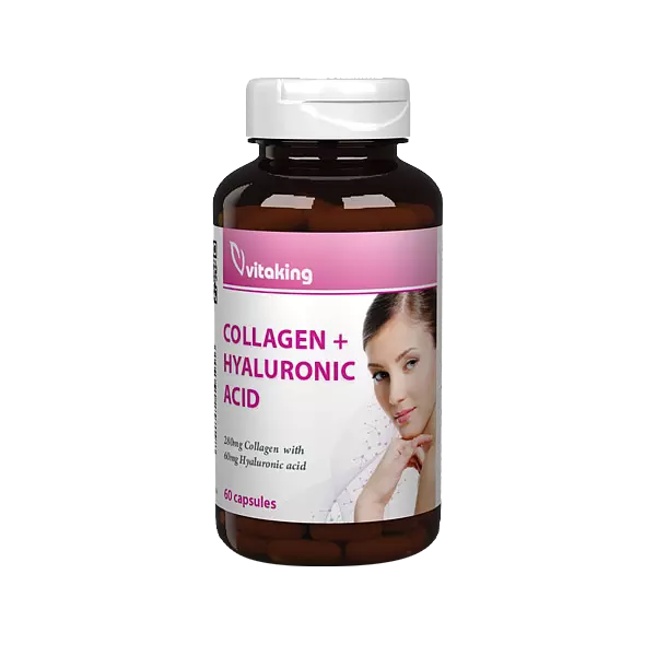 Hyaluronic Acid + Collagen Complex (60 kap.)