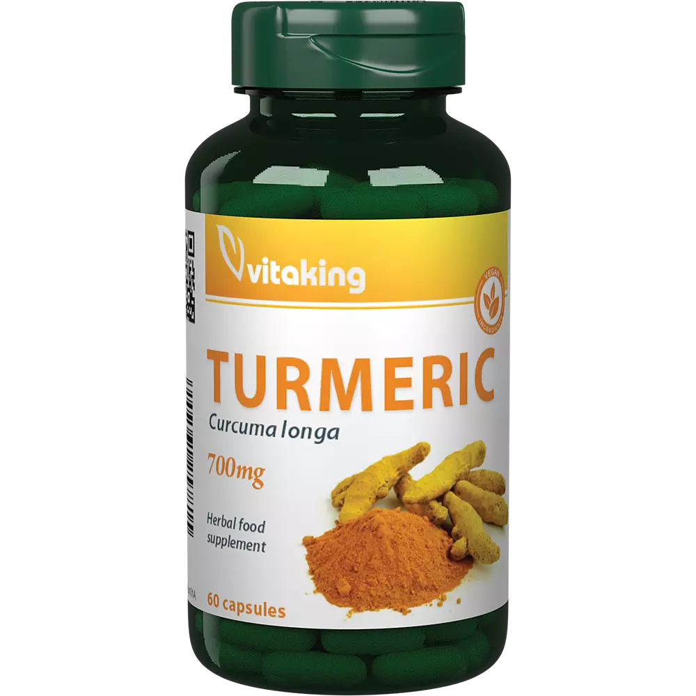 Turmeric (Curcuma longa) (60 kap.)