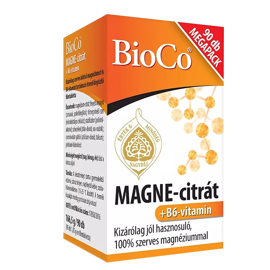 MAGNE-citrate+Vitamin B6 (90 tab.)