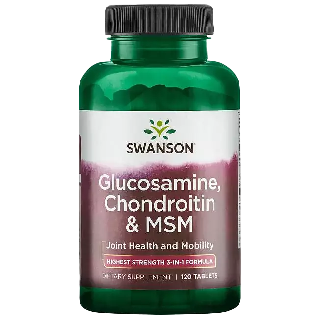 Glucosamine, Chondroitin, MSM (120 tab.)