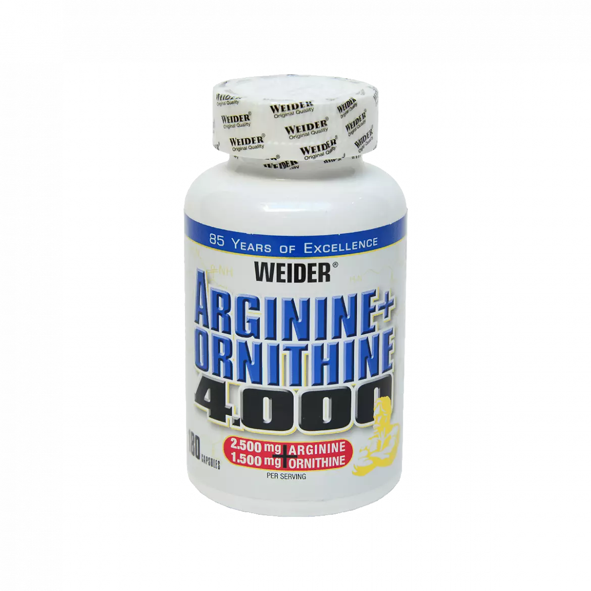 Arginine + Ornithine 4000 (180 kap.)