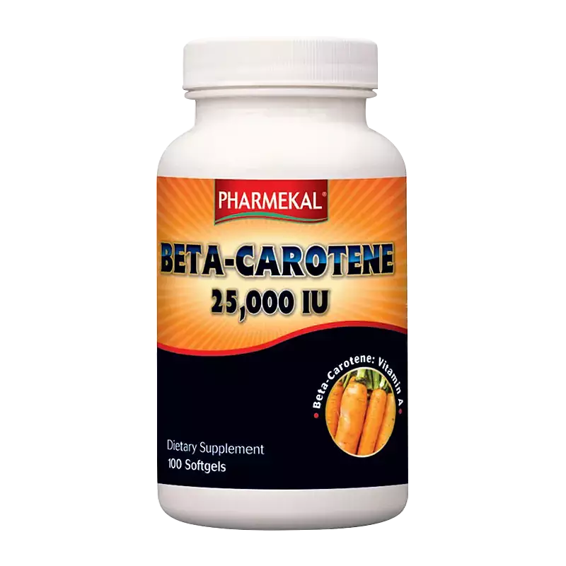 Beta-Carotene 25,000 IU (100 kap.)