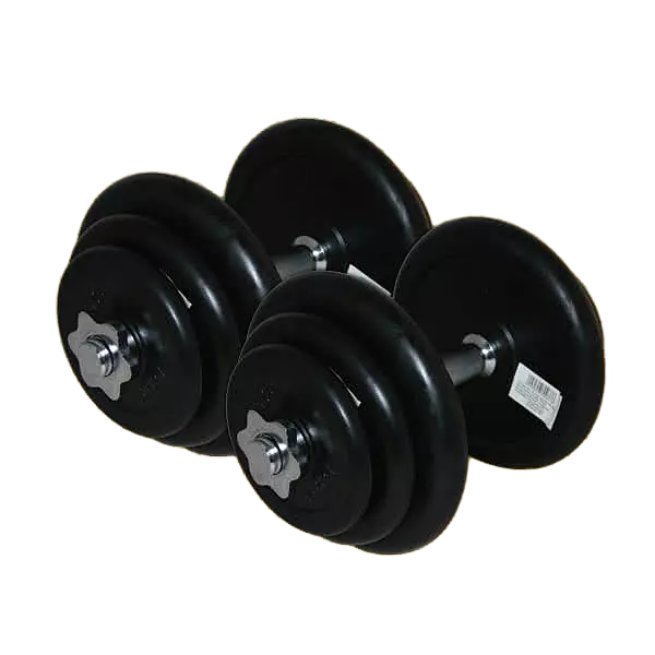 Dumbbell set 2x19,5kg (set)