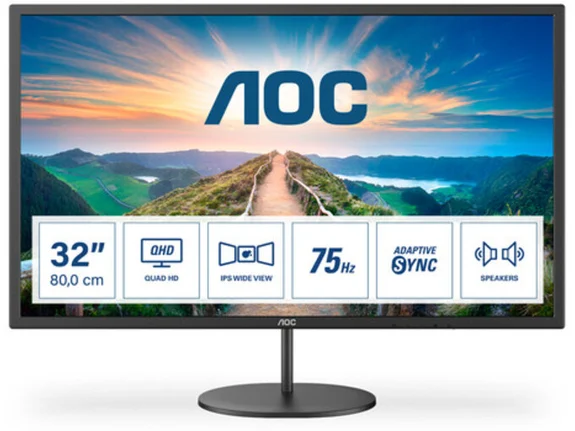 AOC monitor 31.5" LED IPS Q32V4