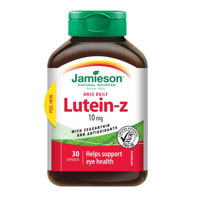 Jamieson Lutein 10mg 30 kapsula