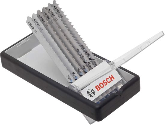 Bosch 6-delni Robust Line set listova ubodne testere Metal Profile T-prihvat T 318 AF (2x); T 318 BF (2x); T 345 XF (2x) - 2607010573
