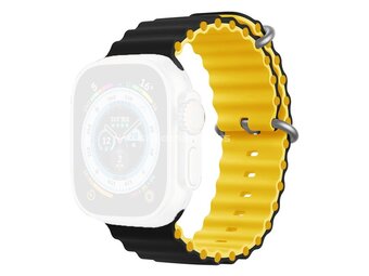 MOYE Zamenska narukvica za Moye Kronos 4 pametni sat 44/45/49mm Black/Yellow