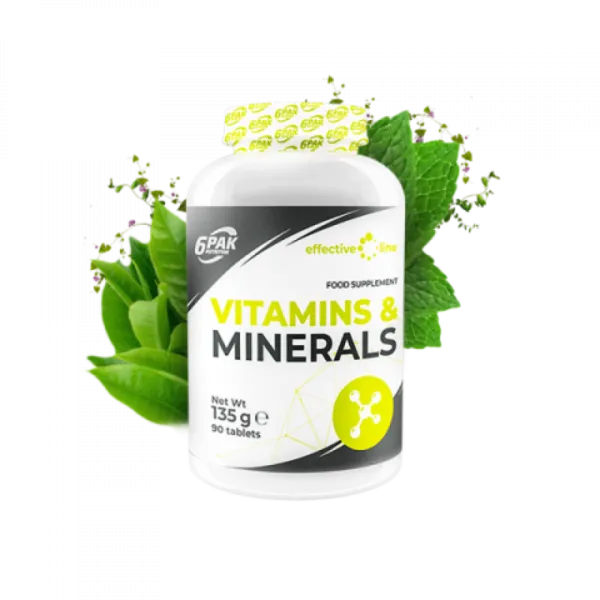6PAK Vitamins&Minerals