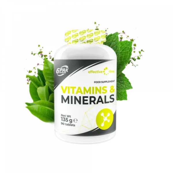 6PAK Vitamins&Minerals