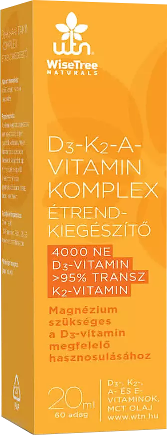 Complex of D3, K2 and Vitamin A (20 ml)