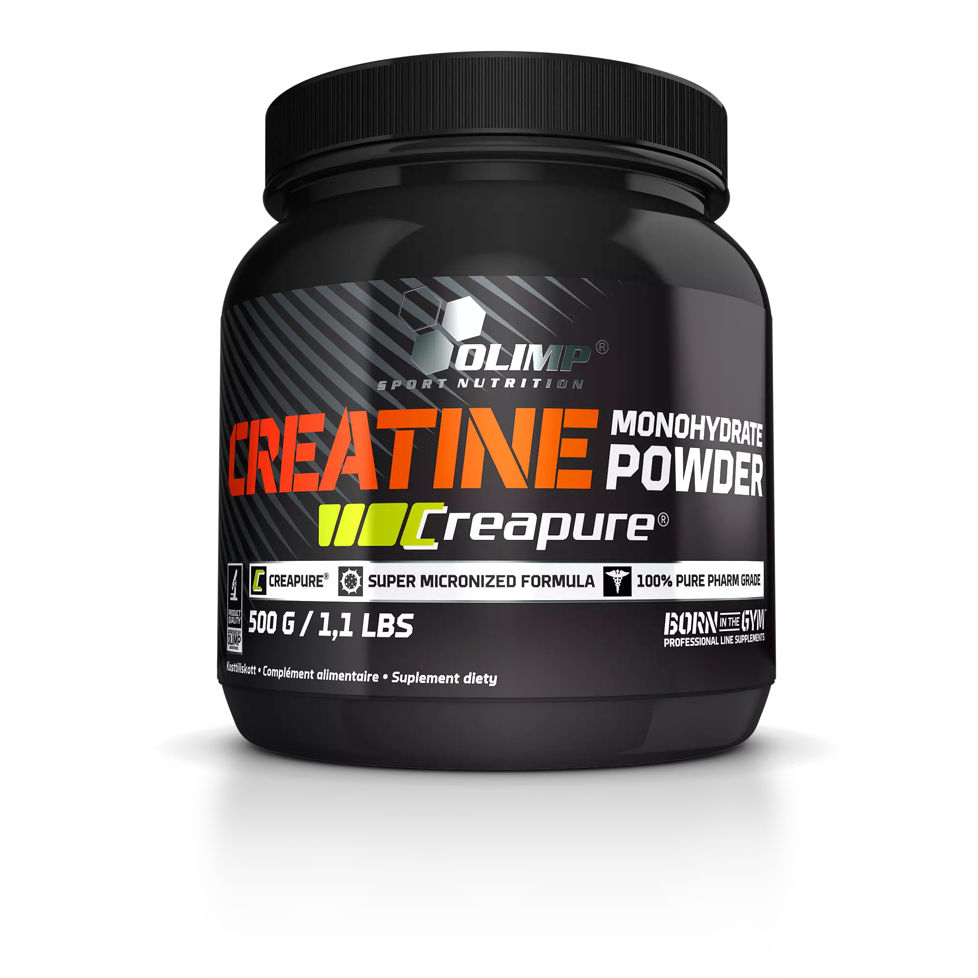 Creatine Monohydrate Powder Creapure (500 gr.)