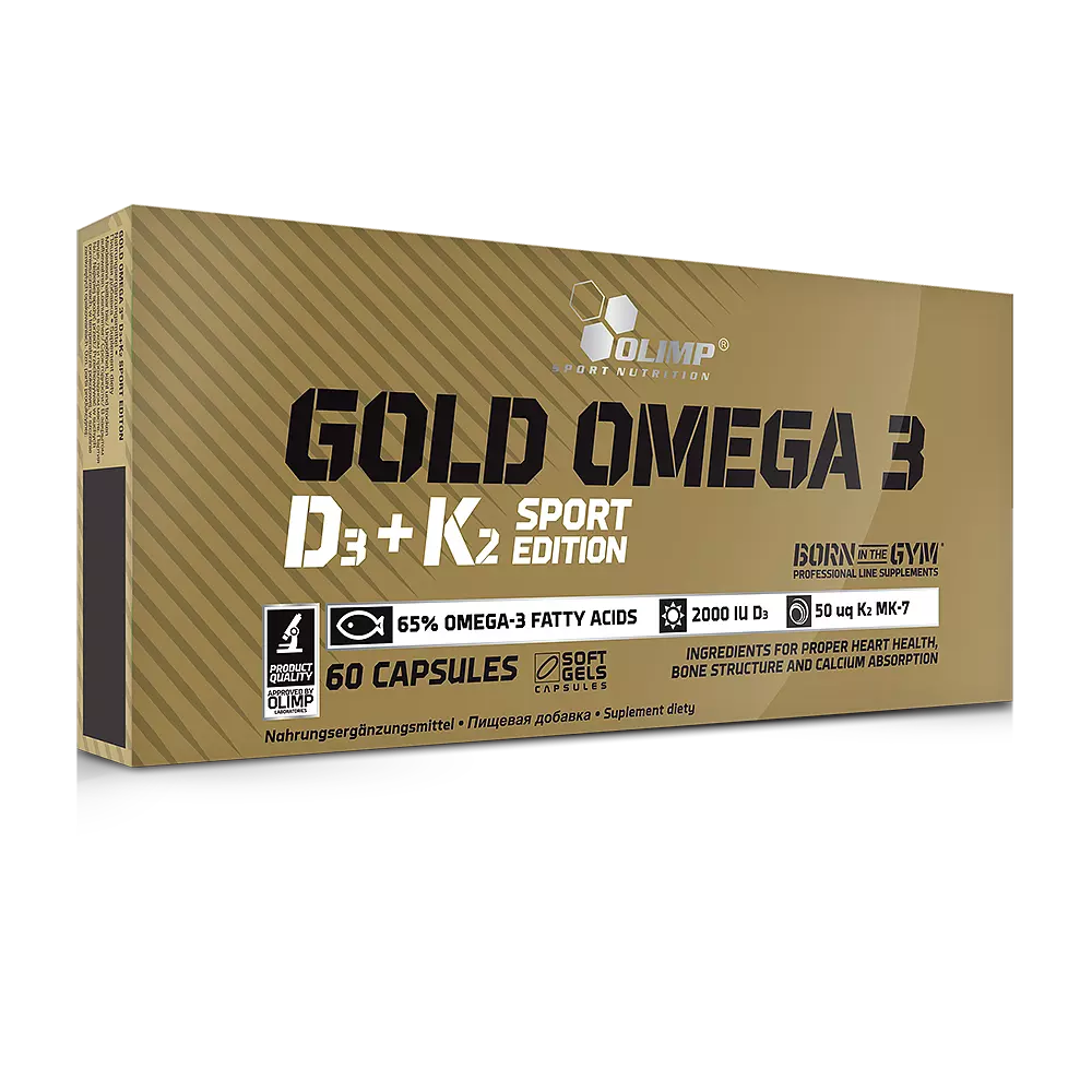 Gold Omega 3 D3+K2 (60 g.k.)