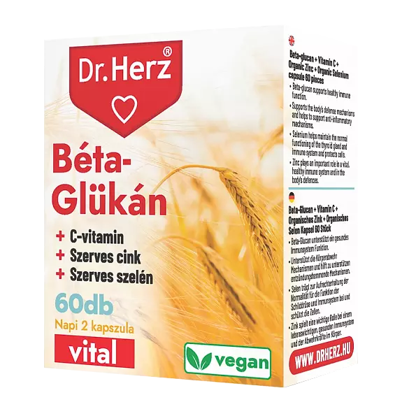 Beta-GLucan+Zn+Se+Vitamin C (60 kap.)