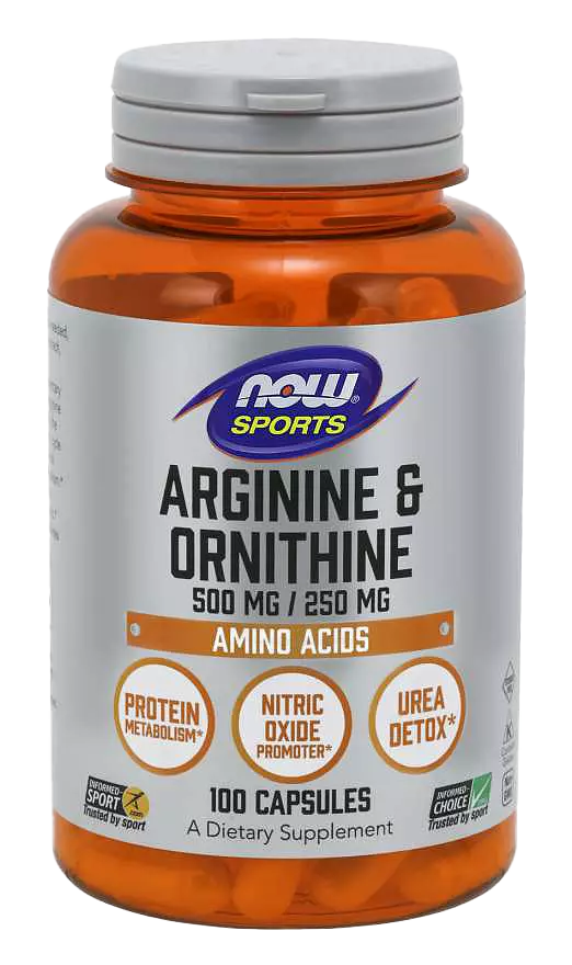 Arginine + Ornithine 500/250 (100 kap.)