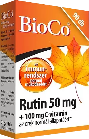 Rutin 50mg + 100mg Vitamin C (90 tab.)