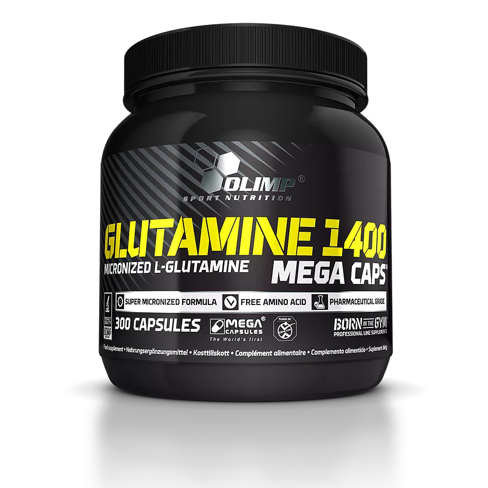 L-Glutamine 1400 Mega Caps (300 kap.)