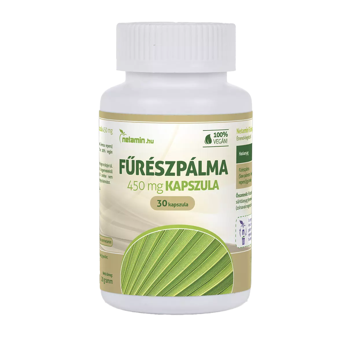 Saw Palmetto 450mg (30 kap.)