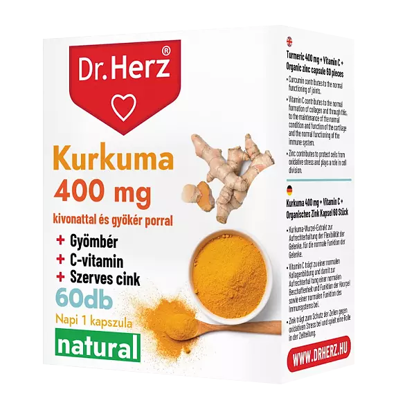 Curcuma + Vitamin C (60 kap.)