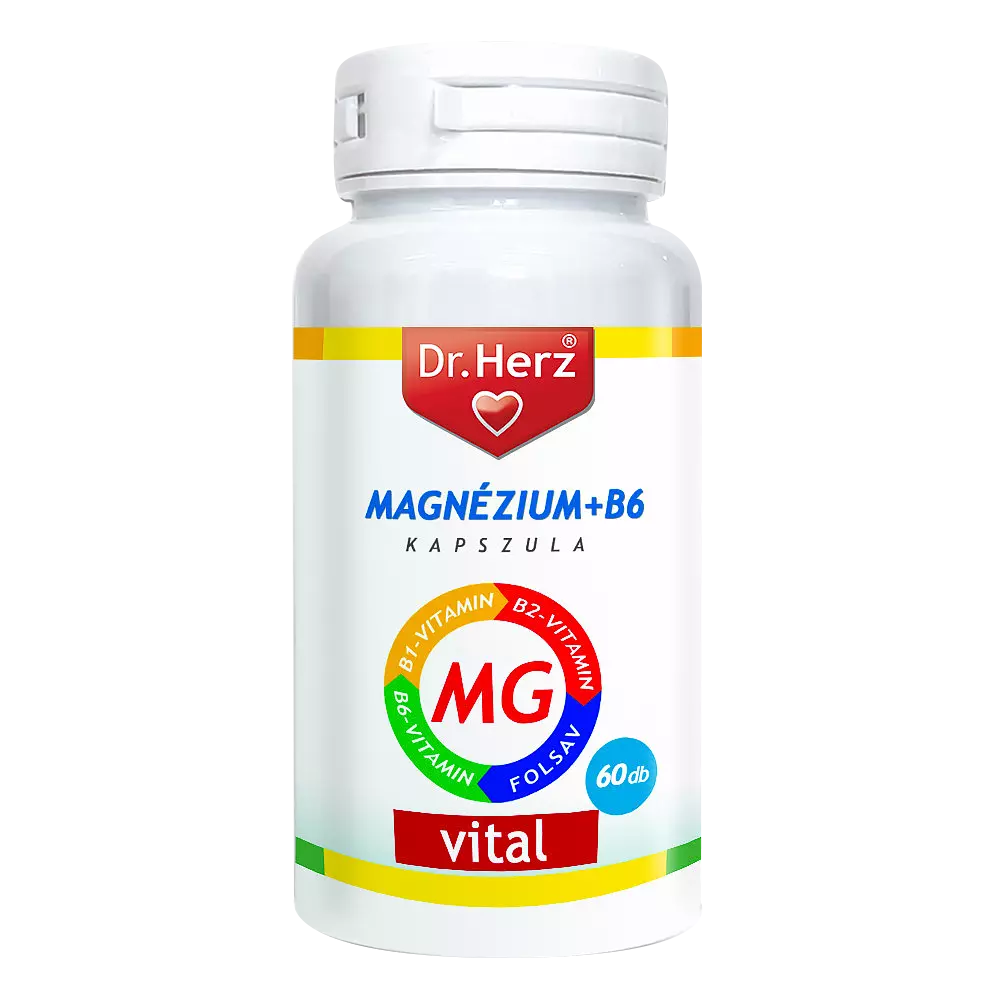 Magnesium + B6 (60 kap.)