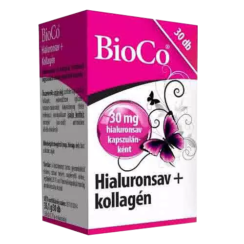 Hyaluronic acid + collagen (30 kap.)