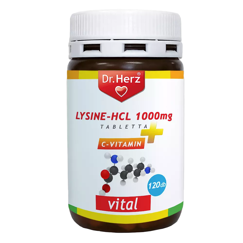 Lysine-HCL + Vitamin C (120 tab.)