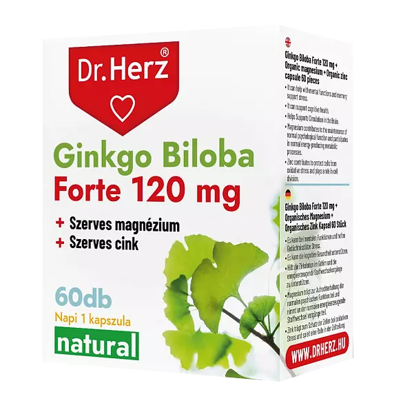 Ginkgo Biloba Forte (60 kap.)