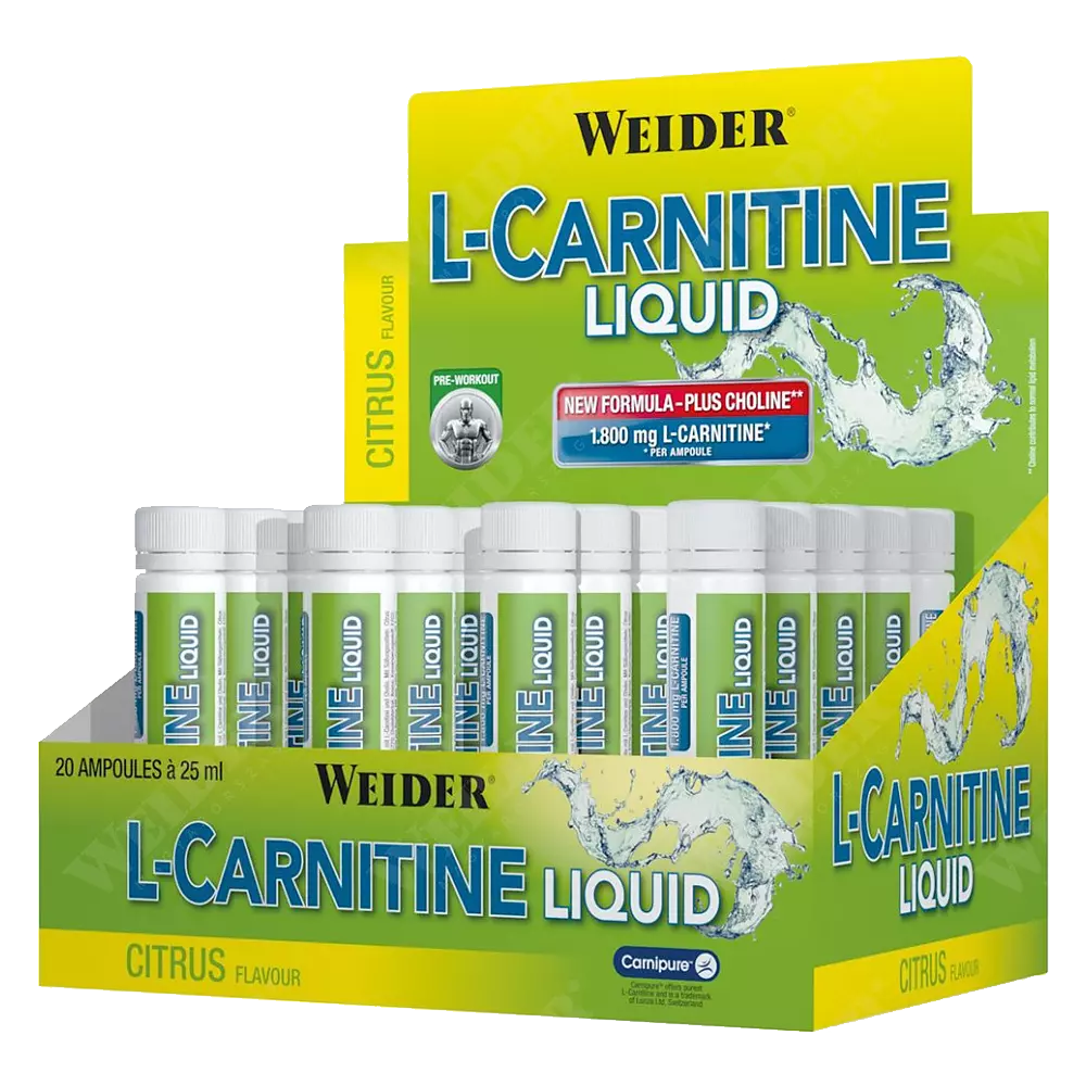 L-Carnitine Liquid Ampulles (20x25 ml)