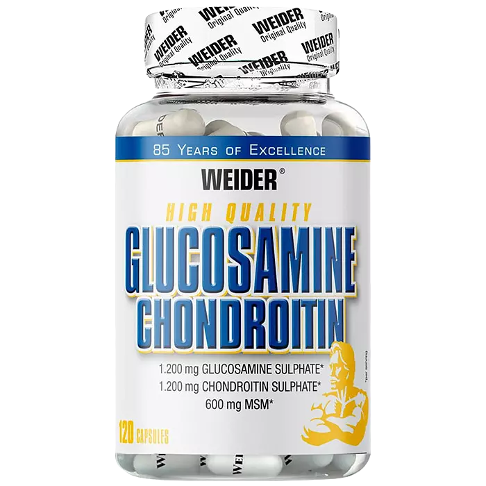 Glucosamine Chondroitin Plus MSM (120 kap.)