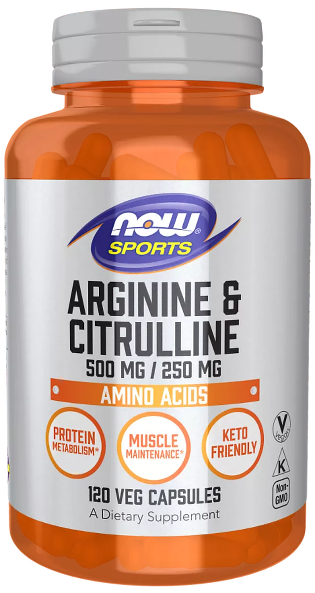 Arginine & Citrulline 500mg/250mg (120 kap.)