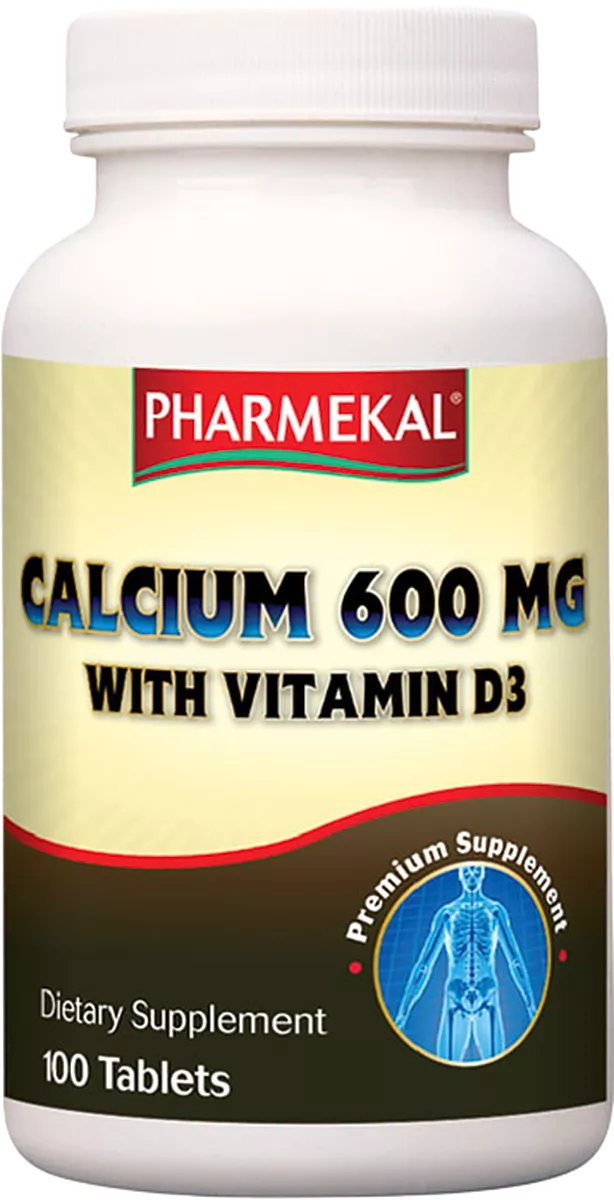 Calcium 600mg with Vitamin D (100 tab.)