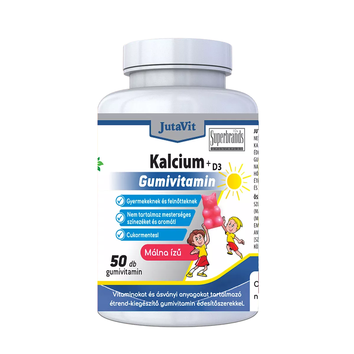 Calcium +D3 gummy vitamin (50 g.k.)