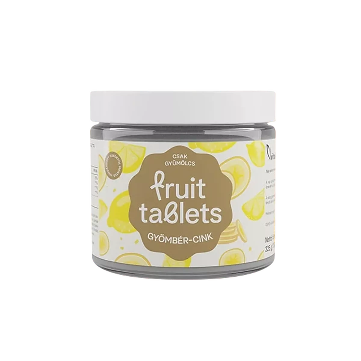 Fruit Tablets Ginger-Zinc (130 žvakaćih tableta)