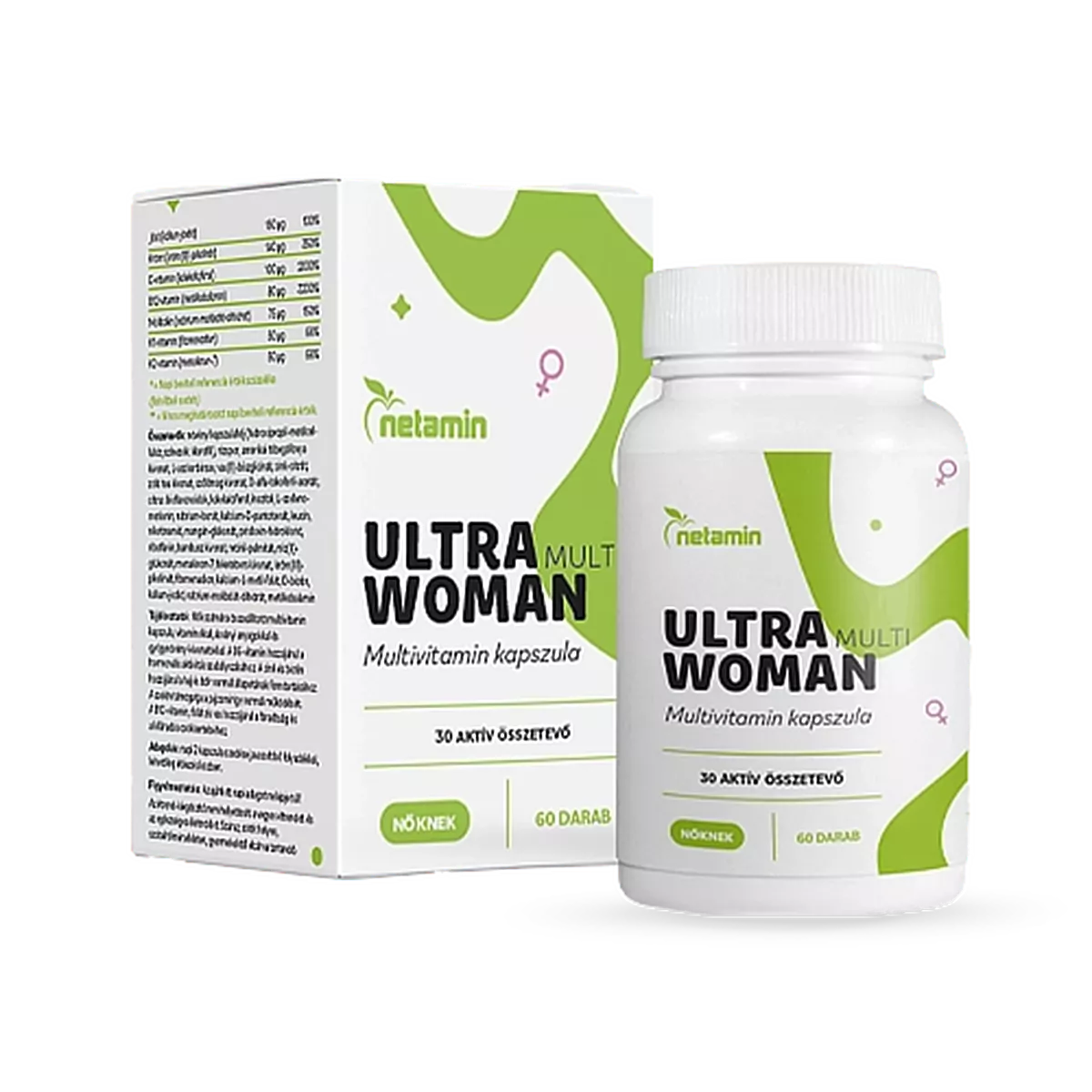 ULTRA Multi WOMAN Multivitamin (60 kap.)