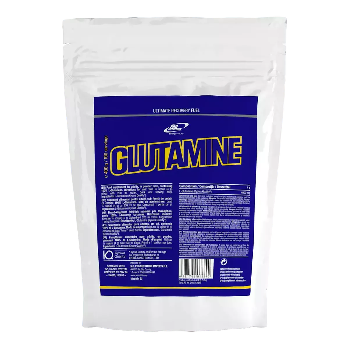 Glutamine (400 gr.)