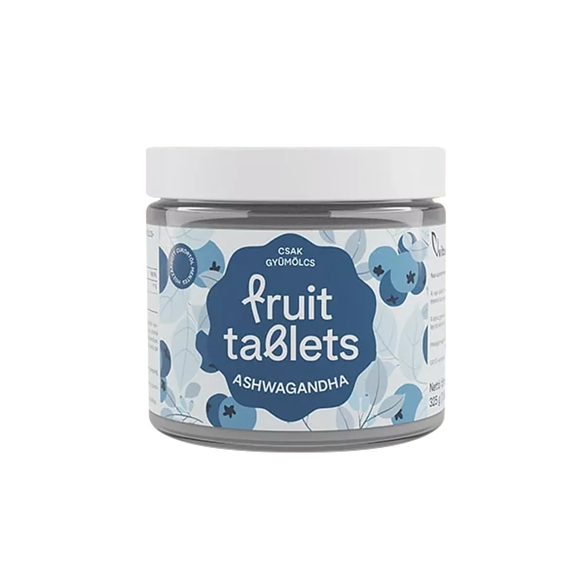 Fruit Tablets Ashwagandha (130 žvakaćih tableta)