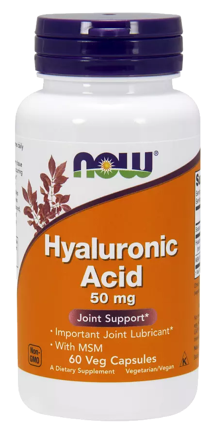 Hyaluronic Acid with MSM (60 kap.)