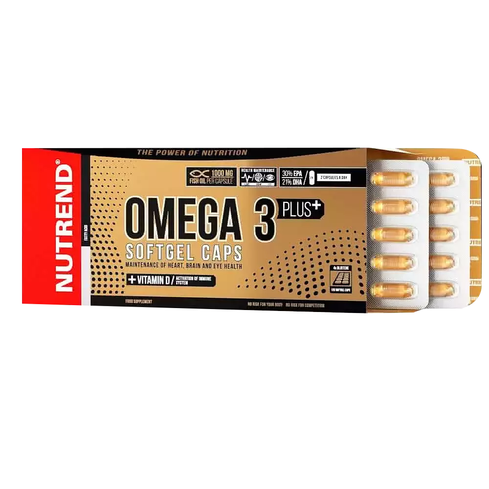 Omega 3 Plus Softgel Caps (120 kap.)