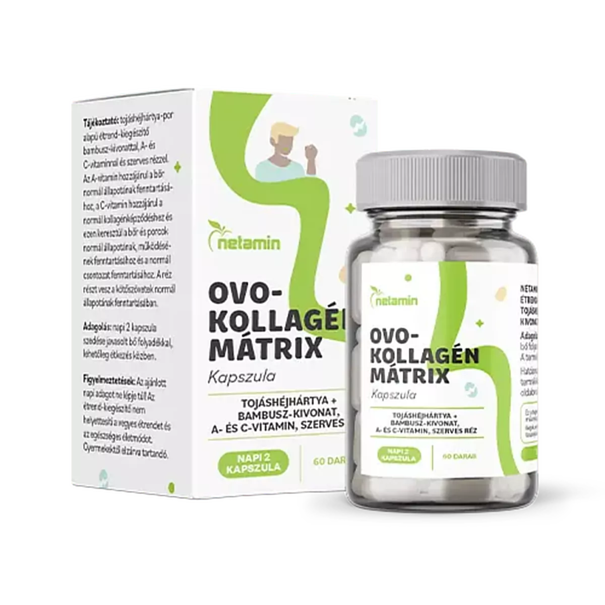 OVO-Collagen Matrix (60 kap.)