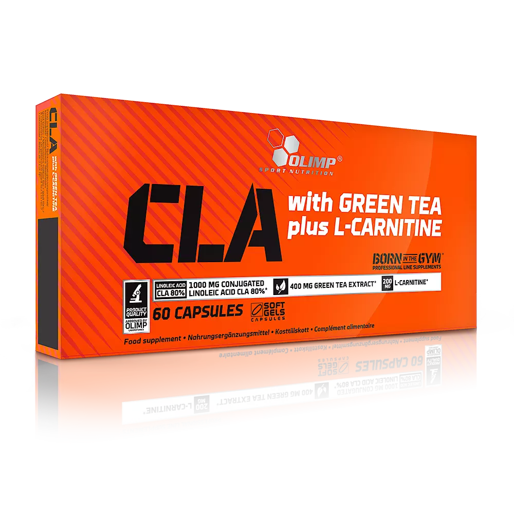 CLA with Green Tea Plus L-Carnitine (60 kap.)