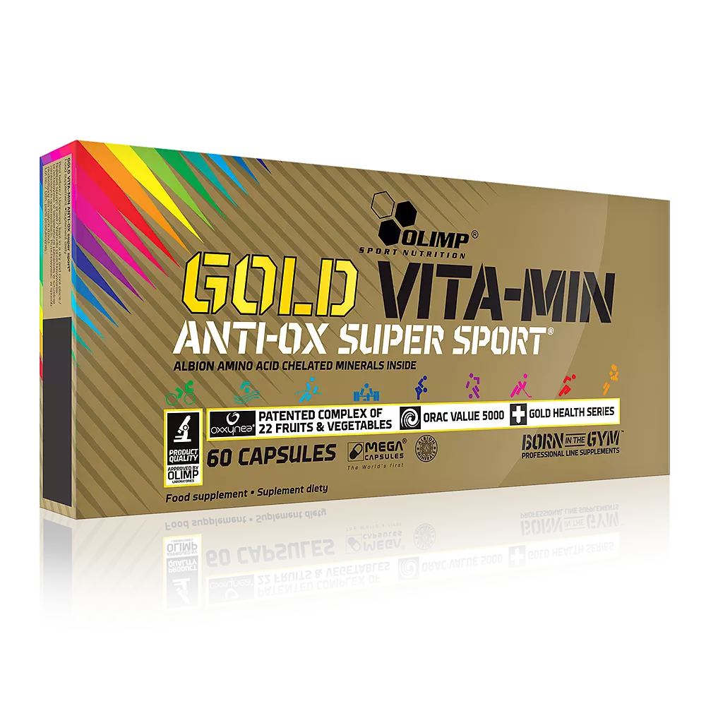 Gold Vita-Min Anti-Ox Super Sport (60 kap.)