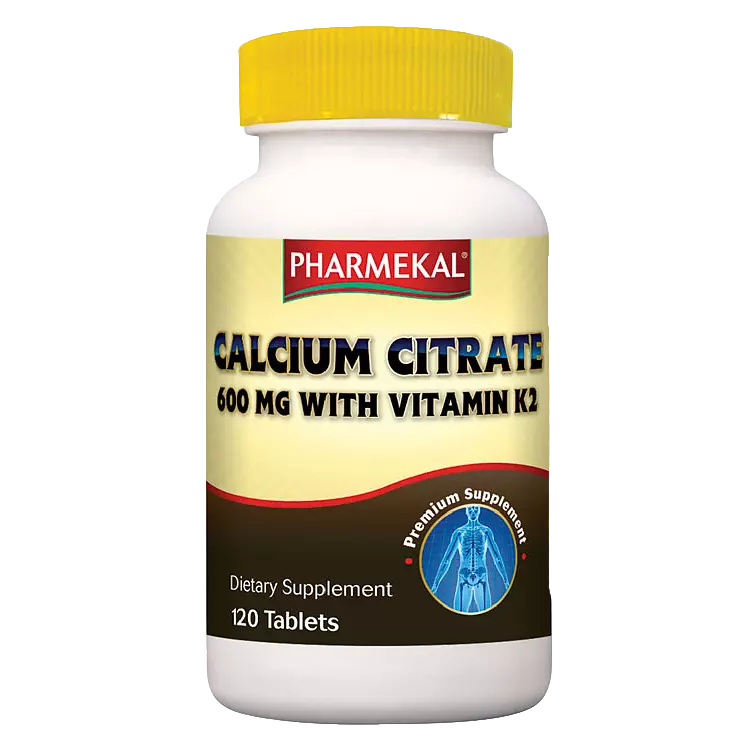 Calcium Citrate with Vitamin K2 (120 tab.)