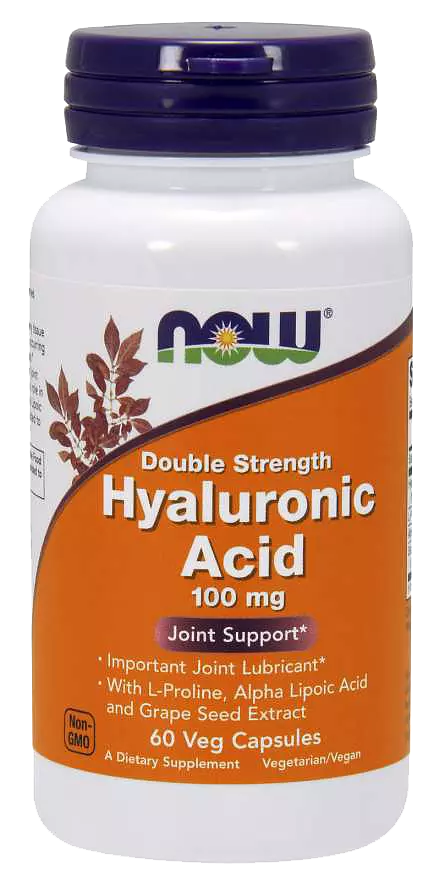 Double Strength Hyaluronic Acid (60 kap.)