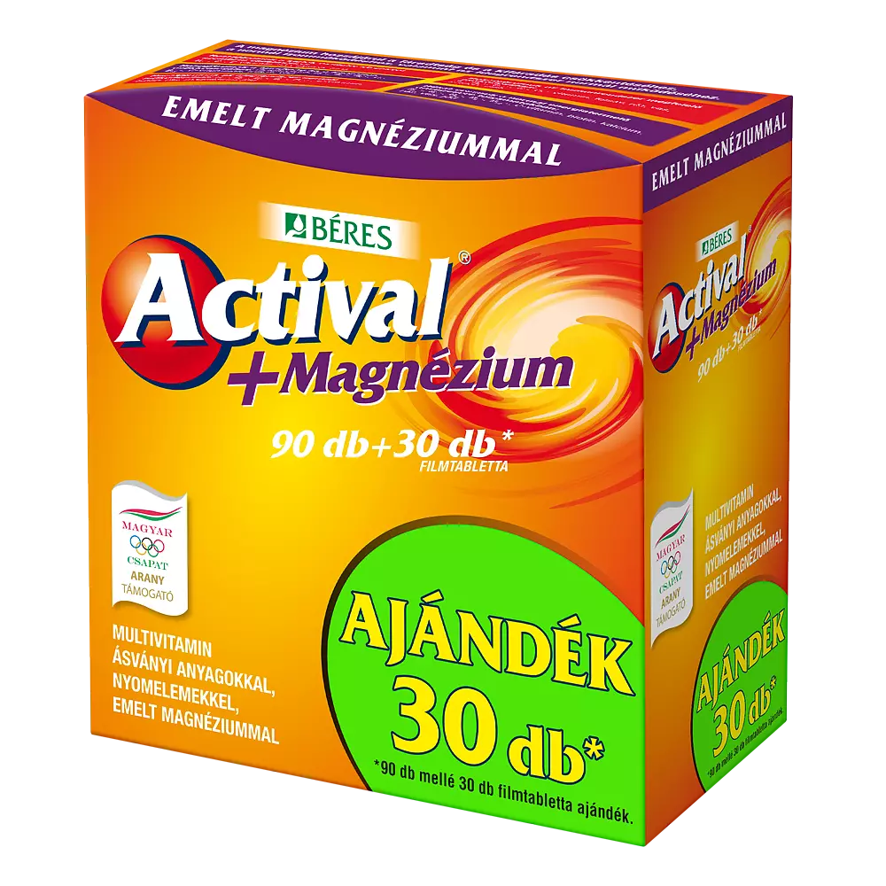 Actival + Magnesium (90 tab.+30 tab.)