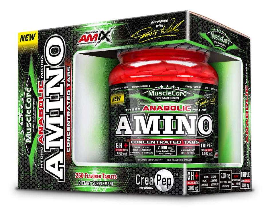 Amino Tabs with CreaPep® (250 tab.)