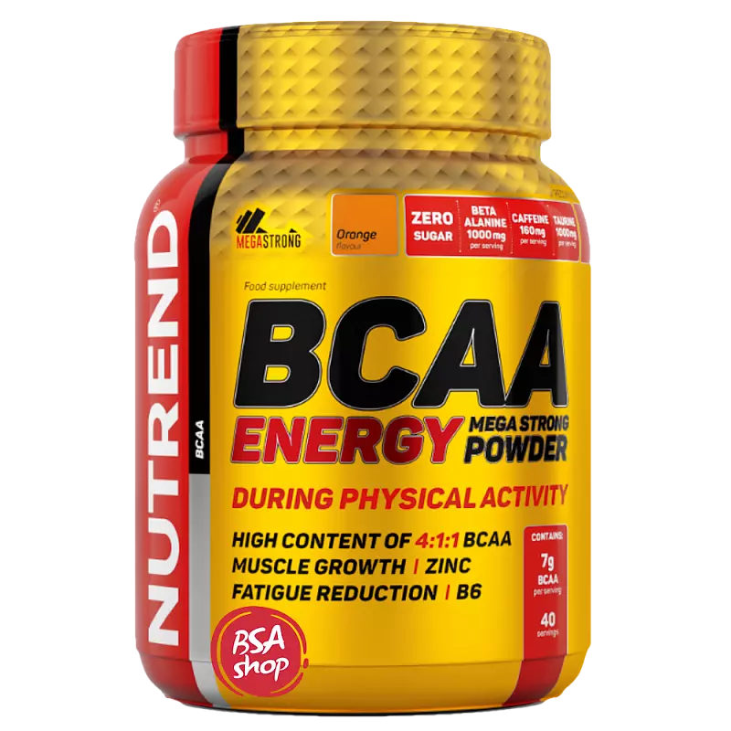 BCAA Energy Mega Strong Powder (500 gr.)